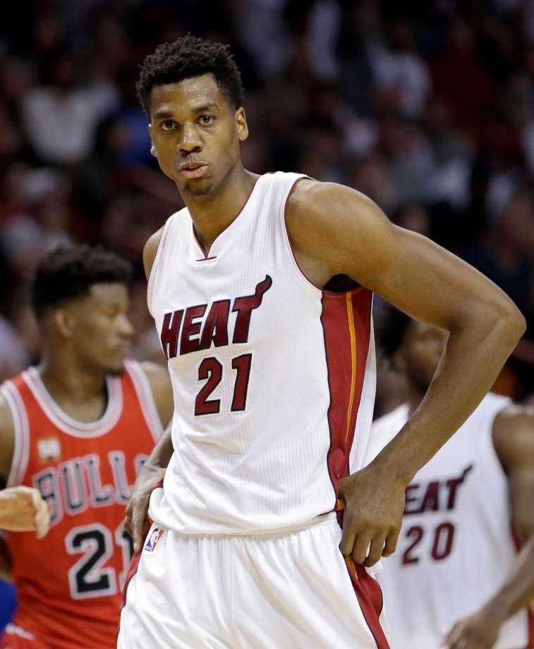 Hassan Whiteside says he's staying with Heat