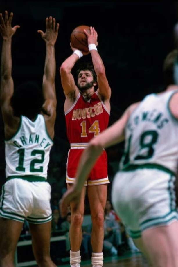 Former Rocket Mike Newlin honored at home opener