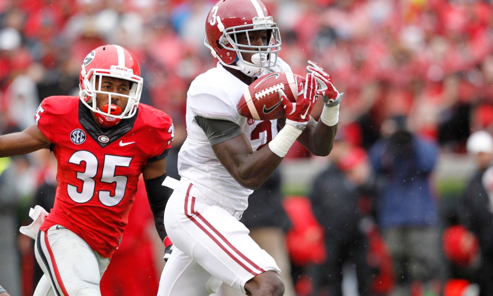 Former Tide WR Calvin Ridley signs four-year contract with Atlanta Falcons