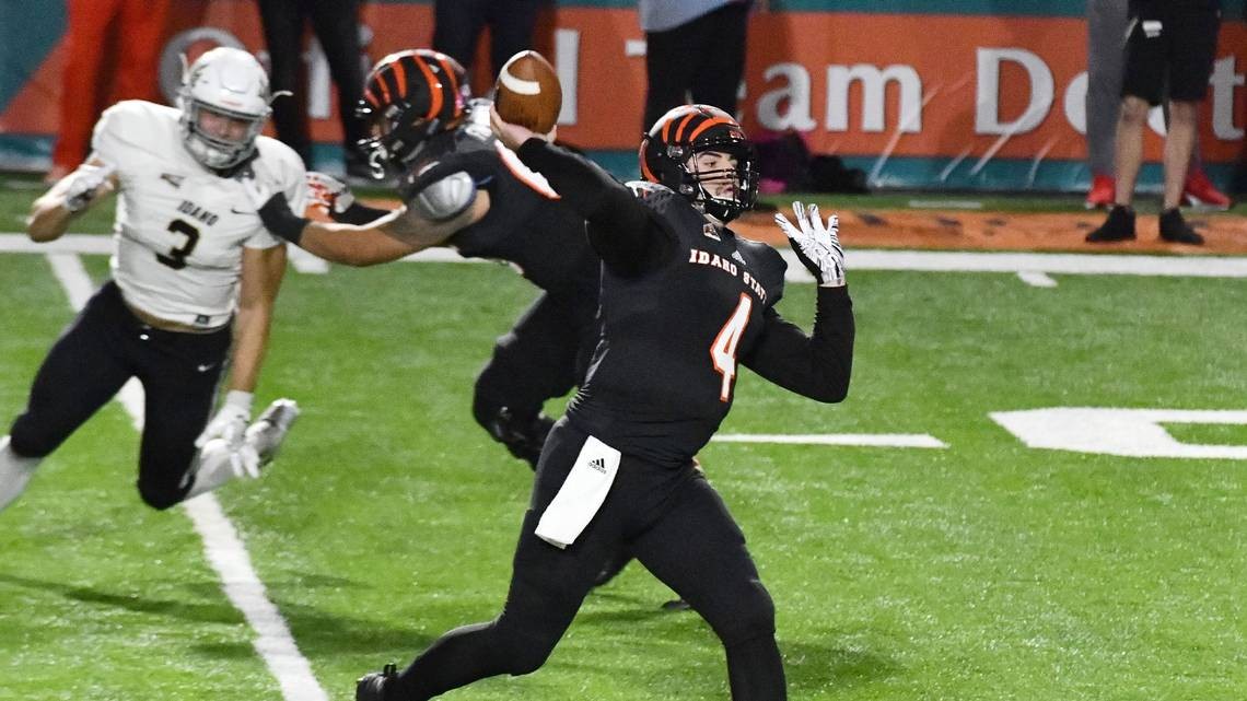 Idaho State football hammers rival Idaho. Bengals off to best start ...