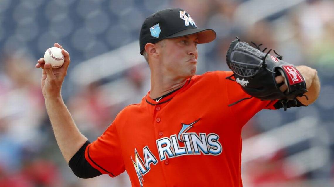 This Marlins pitcher came out of nowhere. Now, he’s somewhere big ...