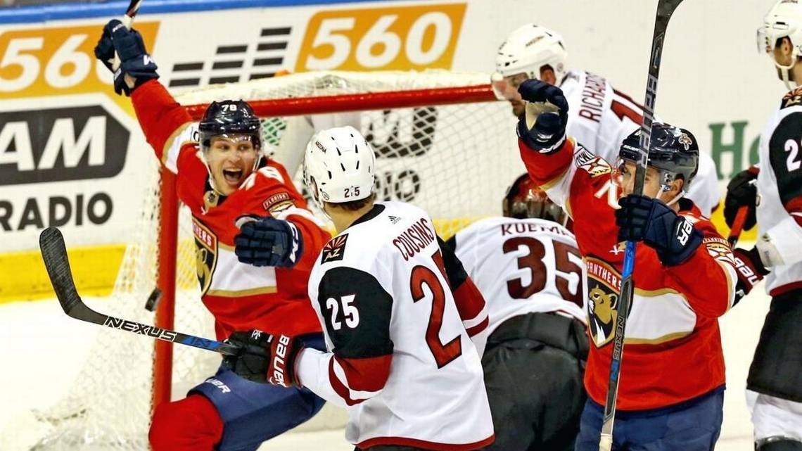 The Panthers played one of their best periods of hockey Saturday. Here ...