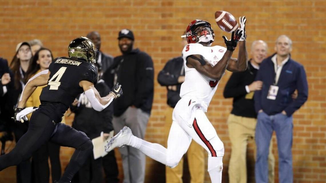 NC State wide receiver shows off impressive one-handed grabs in videos ...