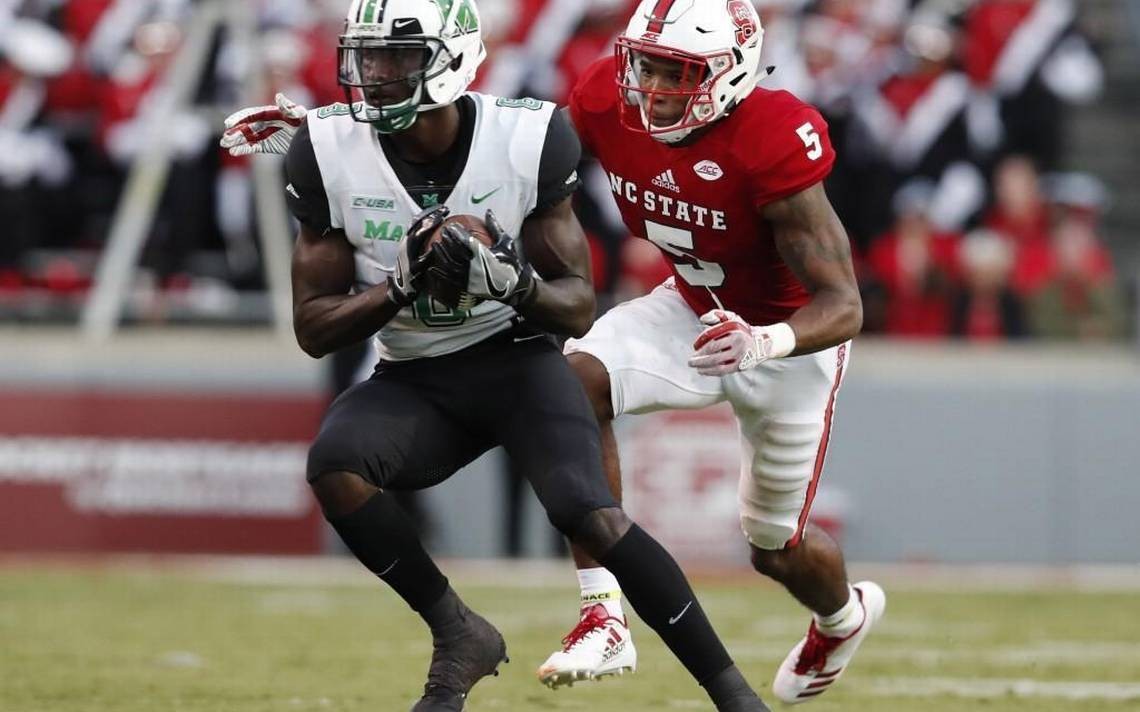 NC State scores 27 unanswered points to come back and beat Marshall, 37-20