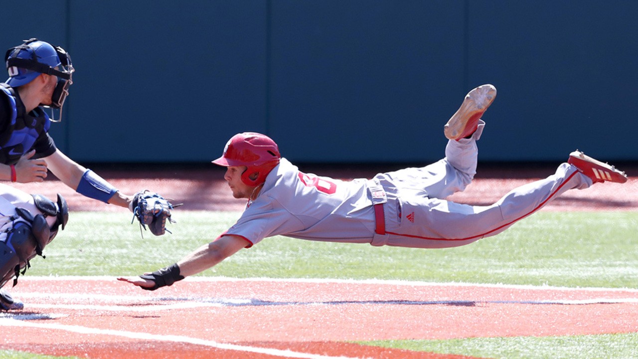 NC State's Will Wilson slides safely into home in victory over Duke ...