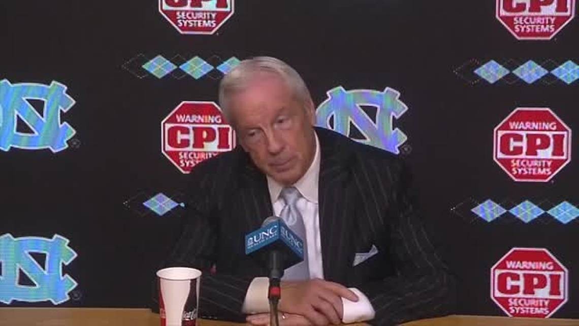Roy Williams at halftime: 'I went rantin', ravin' crazy, slobberin' and ...