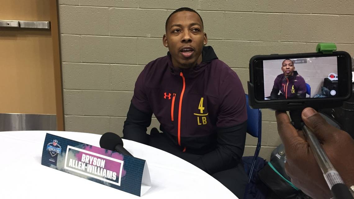 Allen-Williams back at home on the field, now hoping to extend career