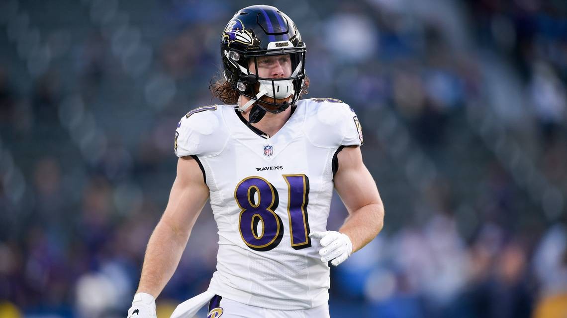 What’s Hayden Hurst happy for after his NFL rookie season? A break