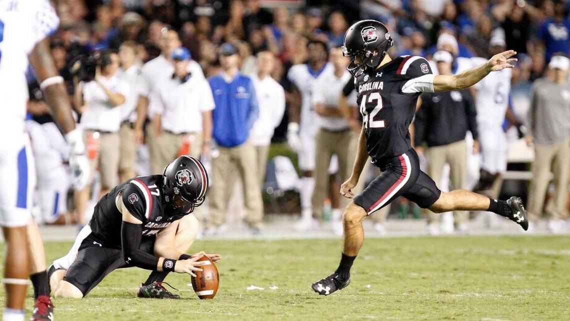 What happened to South Carolina kicker Alex Woznick?