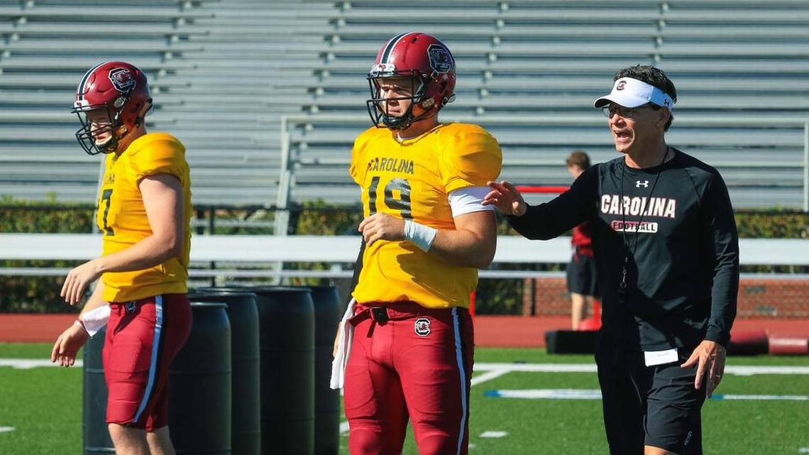 Watch Jake Bentley, Stephen Garcia throw dueling lasers