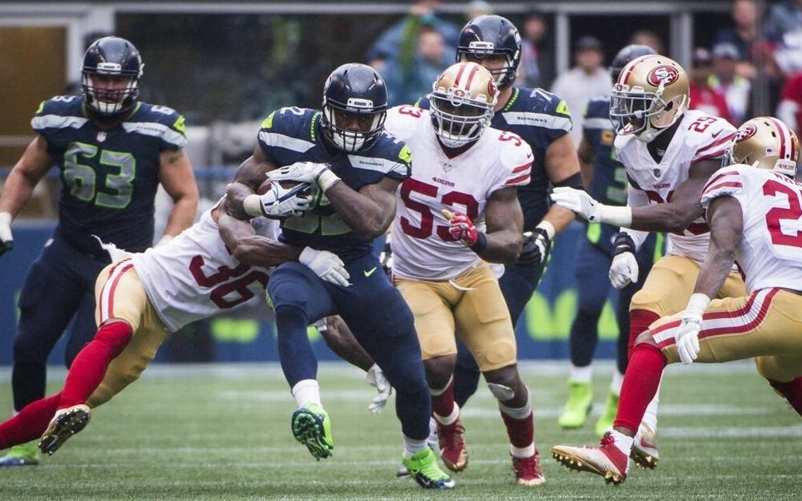 Rookie running back Chris Carson gets call with Rawls, Lacy on sideline