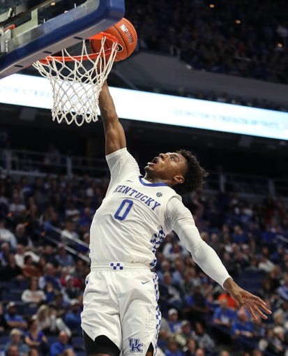 Trio of guards lead Kentucky basketball in exhibition win over ...