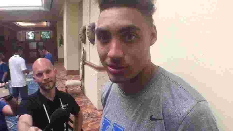 Surprised by Reid Travis? Those close to UK transfer have no concerns.