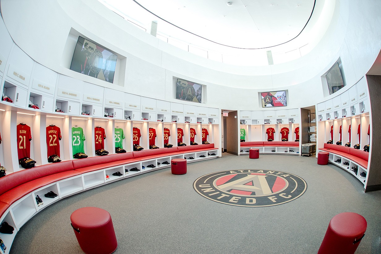 Children’s Healthcare of Atlanta Training Ground Insider: The Locker Room