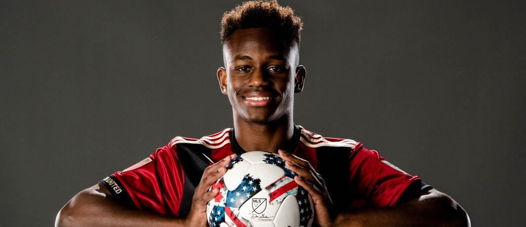 Atlanta United’s Chris Goslin scores a stunner on international duty