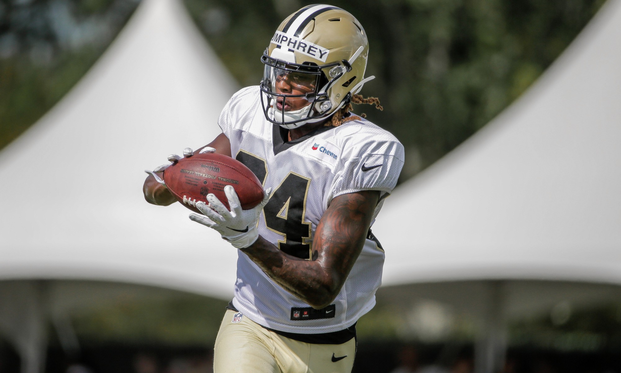 Report: Saints re-sign rookie WR Lil'Jordan Humphrey to practice squad
