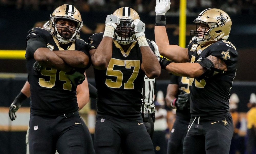 Alex Okafor's quick return from injury a big blessing at Saints camp