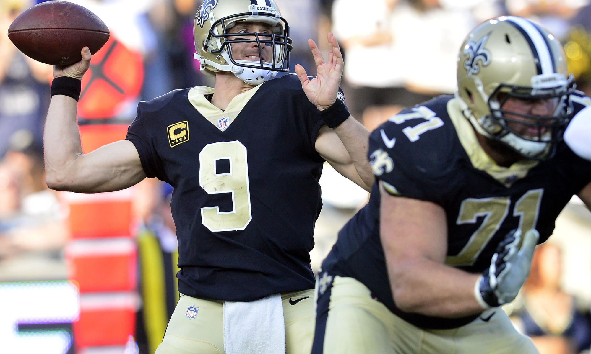 PFF: Saints offensive line ranked only seventh-best in NFL