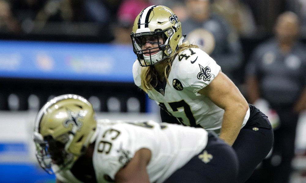 Alex Anzalone shares status update from 2019 shoulder injury
