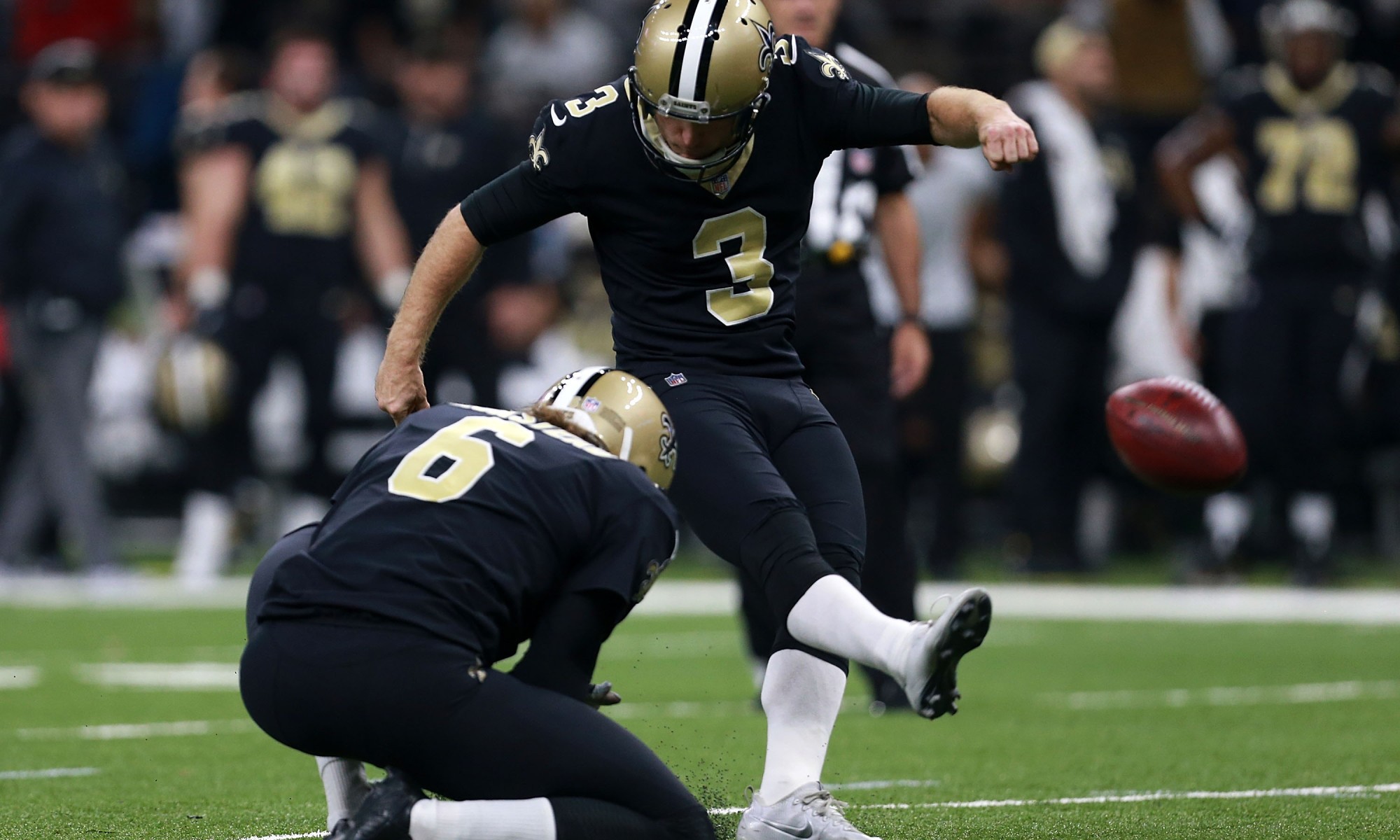 Saints rally to come back against Browns, win first game of 2018