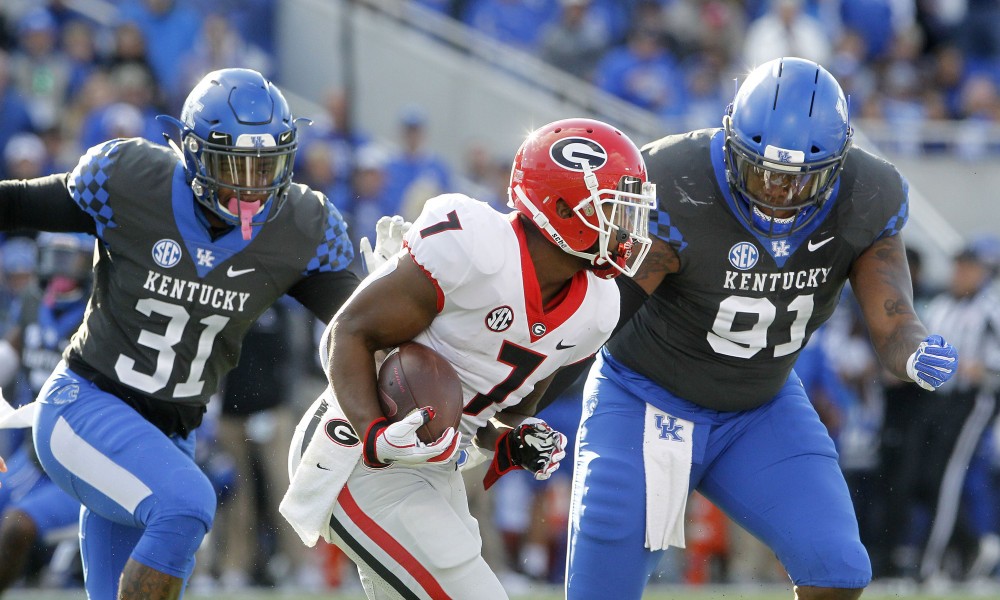 Georgia Holds 14-3 Lead, But Dawgs Shooting Themselves In The Foot In ...