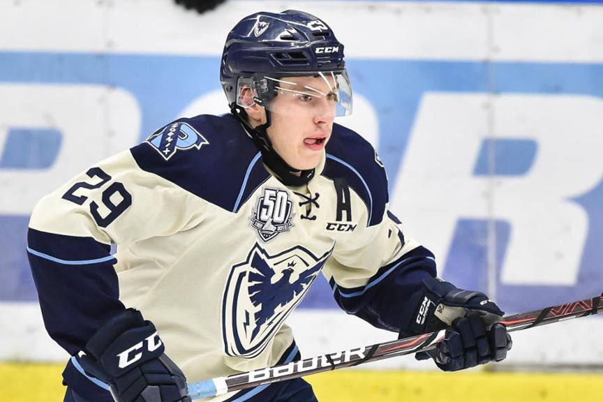 Penguins select forward Poulin in Round 1 of NHL draft