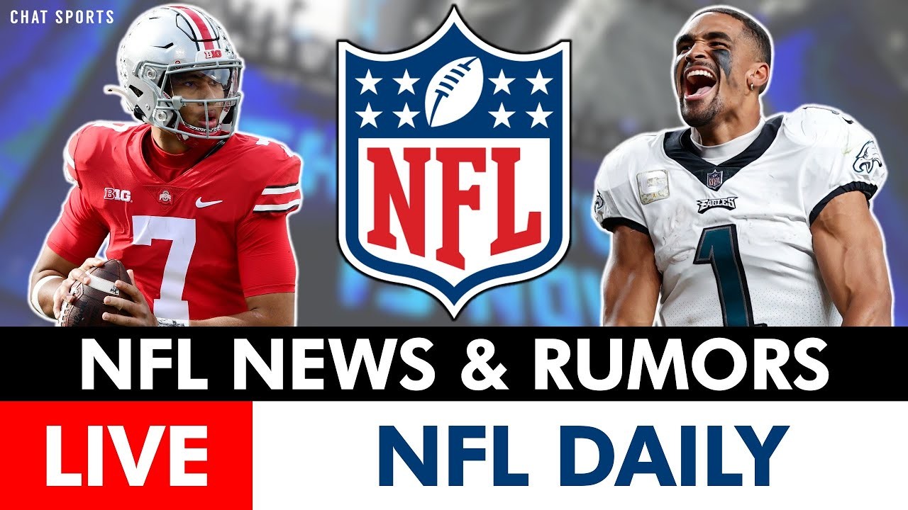NFL Rumors & News LIVE: Jalen Hurts Extension, Lamar Jackson Next? NFL ...