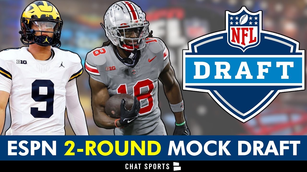 ESPN 2-Round 2024 NFL Mock Draft: Reacting To Matt Miller’s Latest ...
