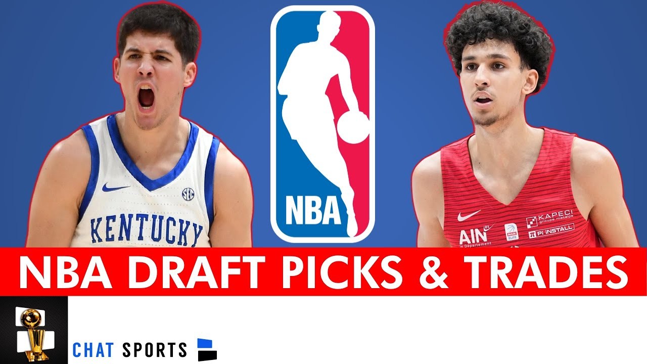 2024 NBA Draft Tracker: FULL Recap Of NBA Draft Round 1 Picks + Trades