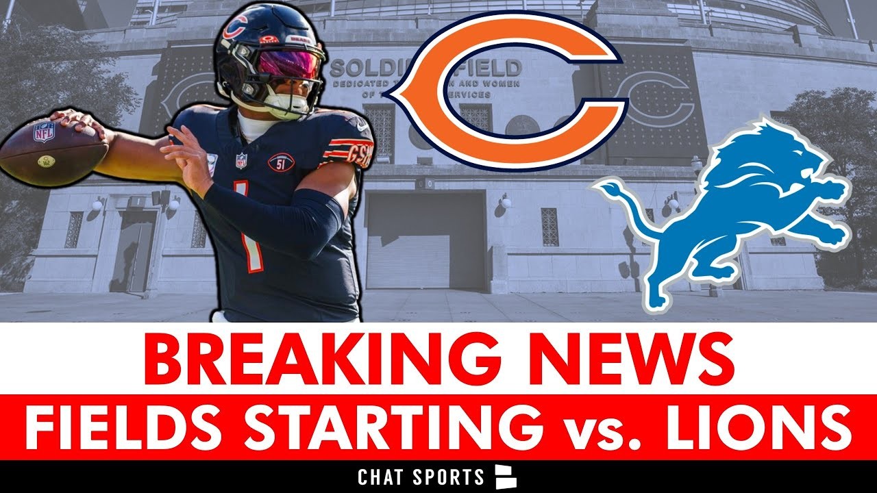 Justin Fields Is BACK! Chicago Bears QB “Expected To Start” vs. Lions ...