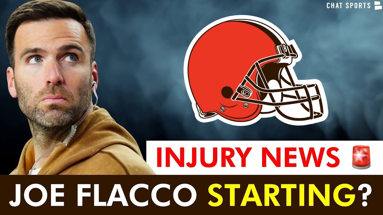 JUST IN: Joe Flacco Likely Starting Week 13 + Browns Injury News On DTR ...