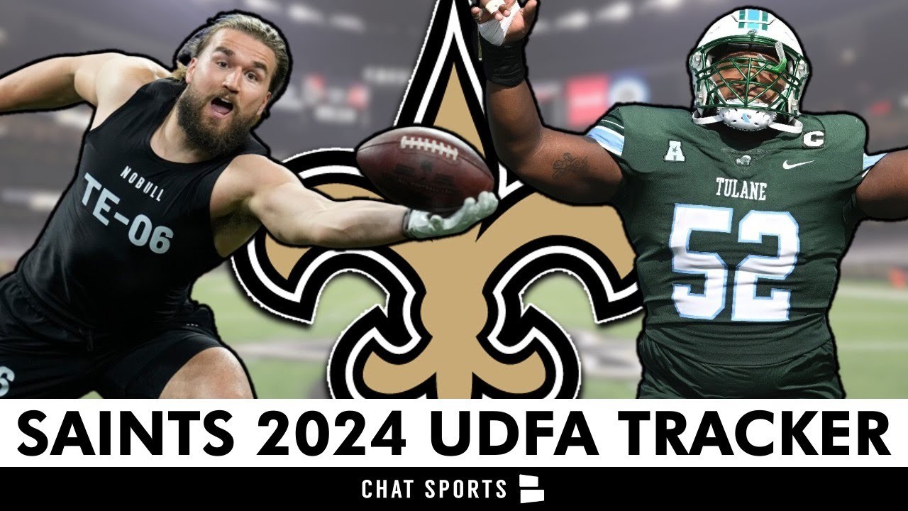 Saints UDFA Tracker: Here Are All The UDFAs New Orleans Signed After ...