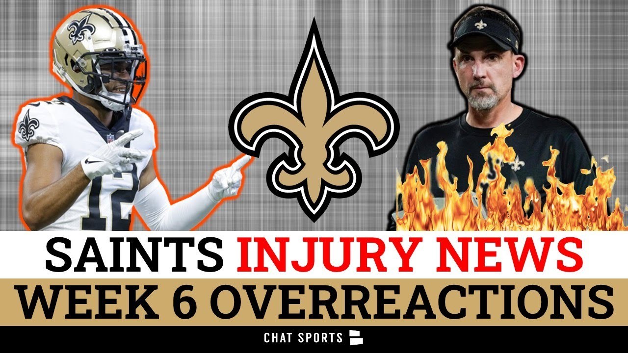 Saints Injury News Ft. Chris Olave + Trade Away Micahel Thomas & Sean ...