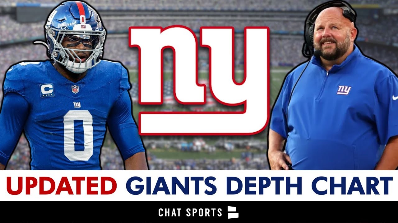 UPDATED New York Giants Depth Chart After NFL Free Agency Ft. Brian Burns