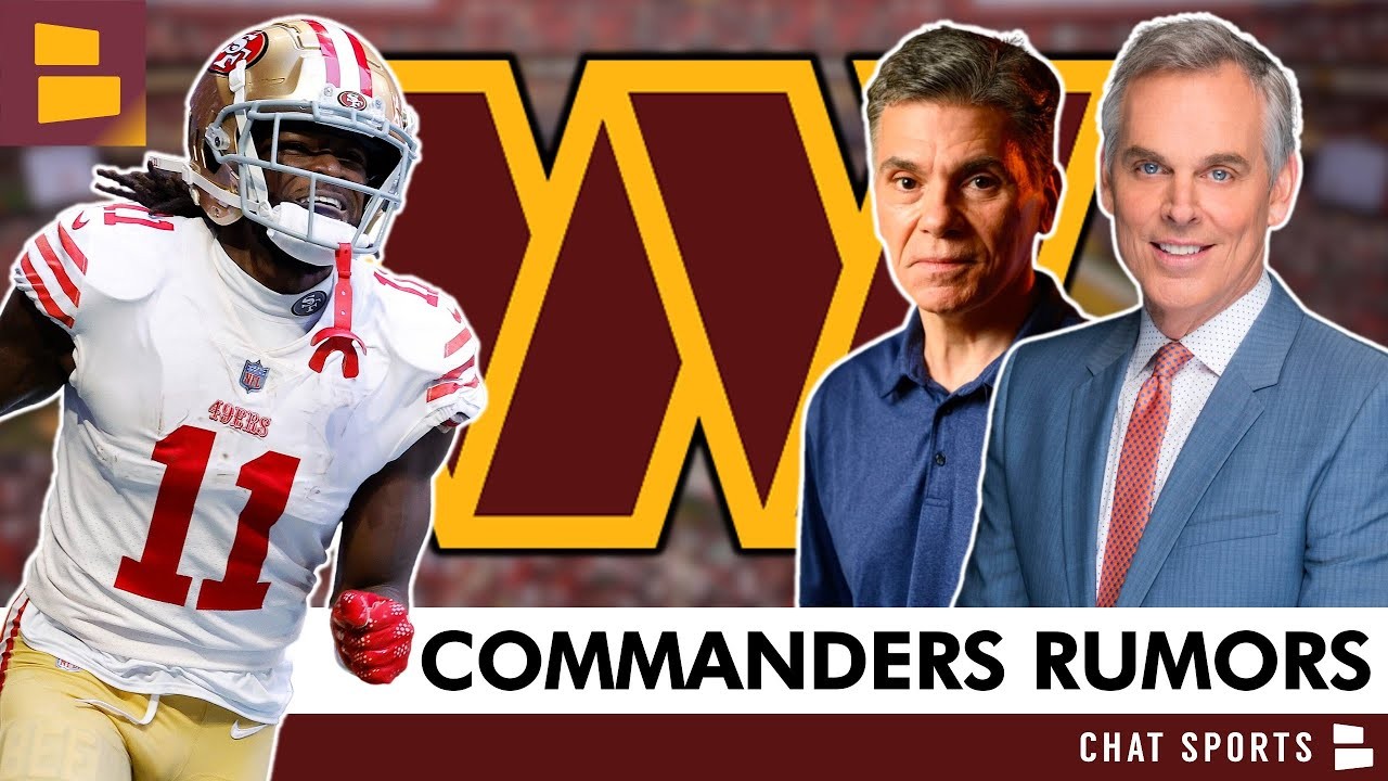 Mike Florio CONFIRMS Commanders Interest In Brandon Aiyuk + Colin ...