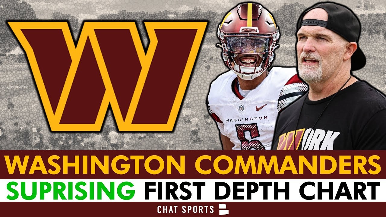 Commanders Release SURPRISING Depth Chart Ahead Of 1st Preseason Game ...