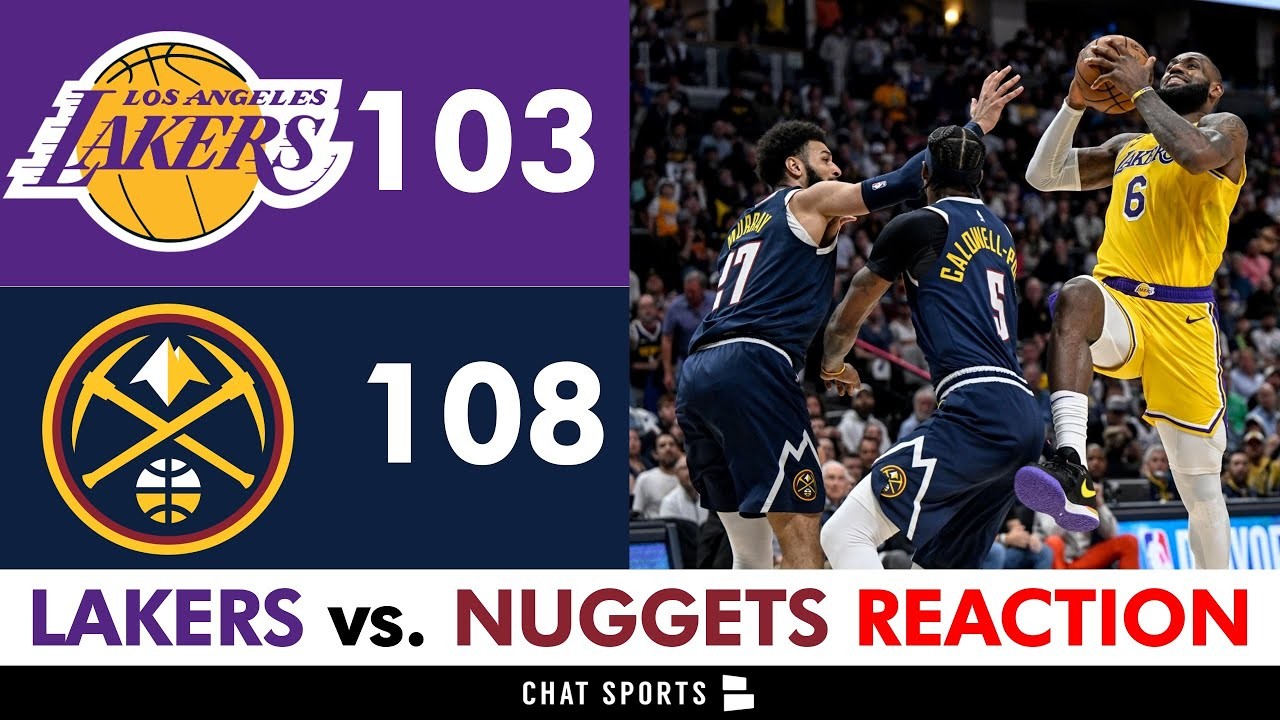 Los Angeles Lakers Reaction To Game 2 vs. Denver Nuggets; Rui Hachimura ...