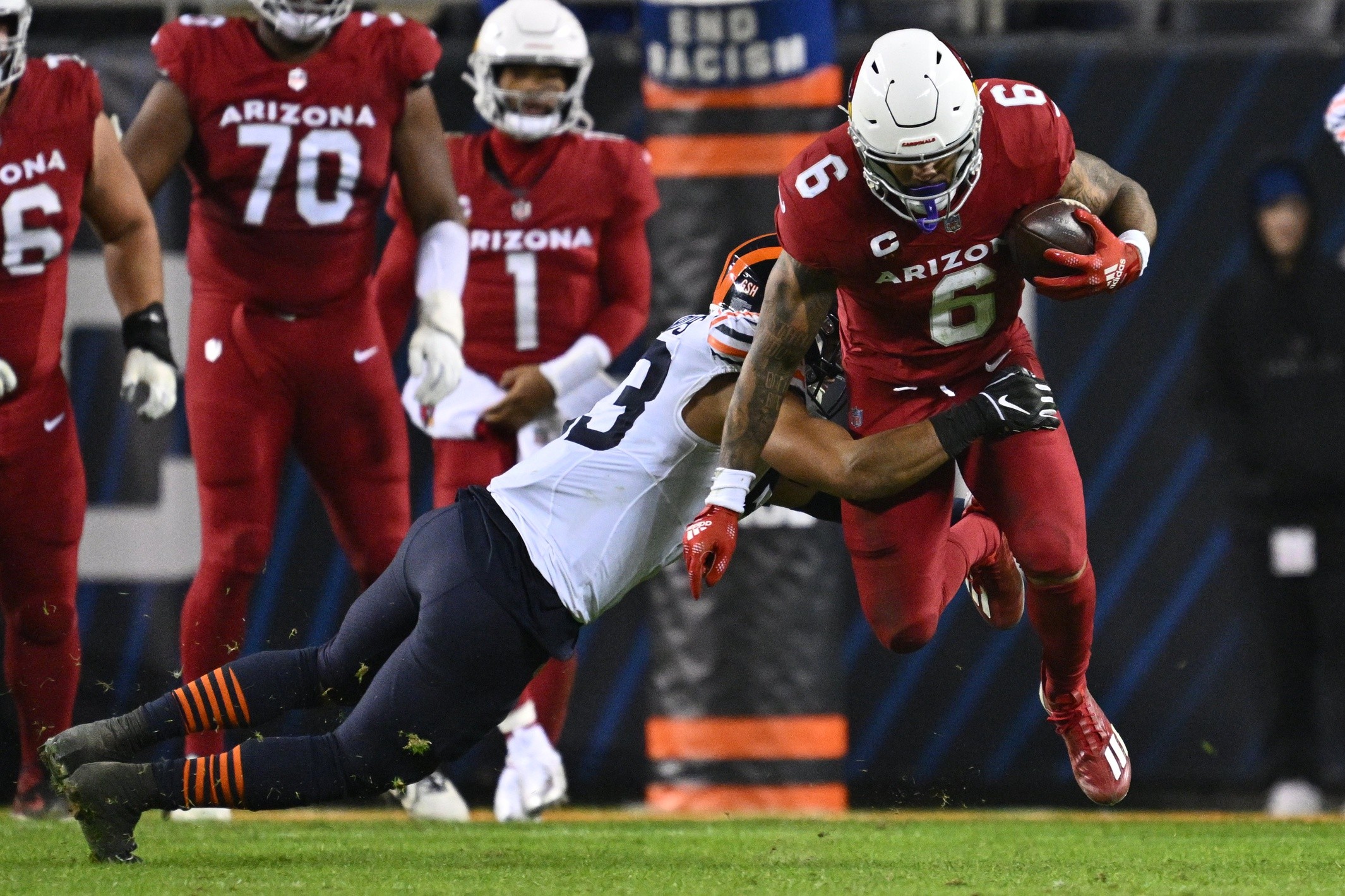 James Conner’s Ranking Among Running Backs in Week 16