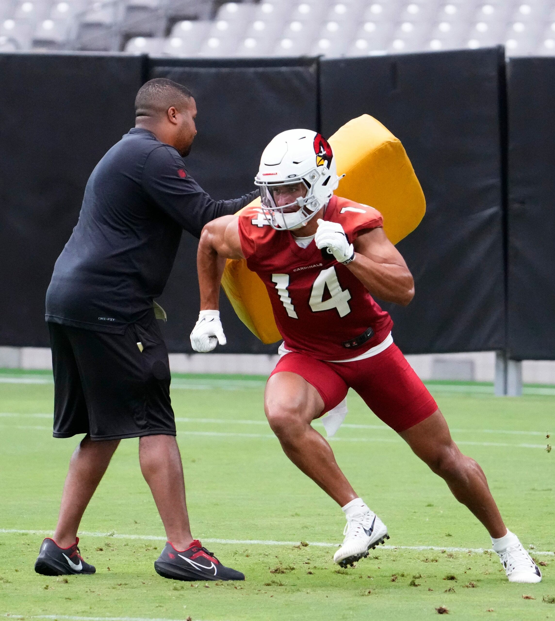 Cardinals OC Drew Petzing praises rookie WR Michael Wilson