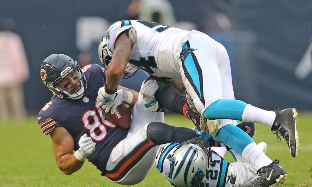 Chicago Bears TE Miller in a good place on long road to recovery